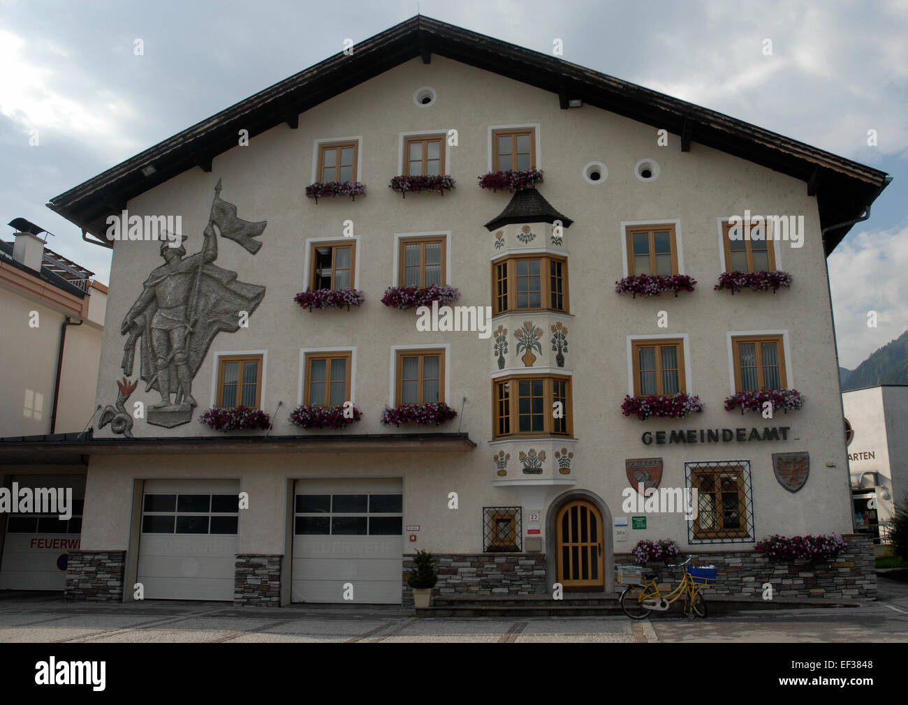 The Gemeindeamt (municipal office) in Volders serves as the ...