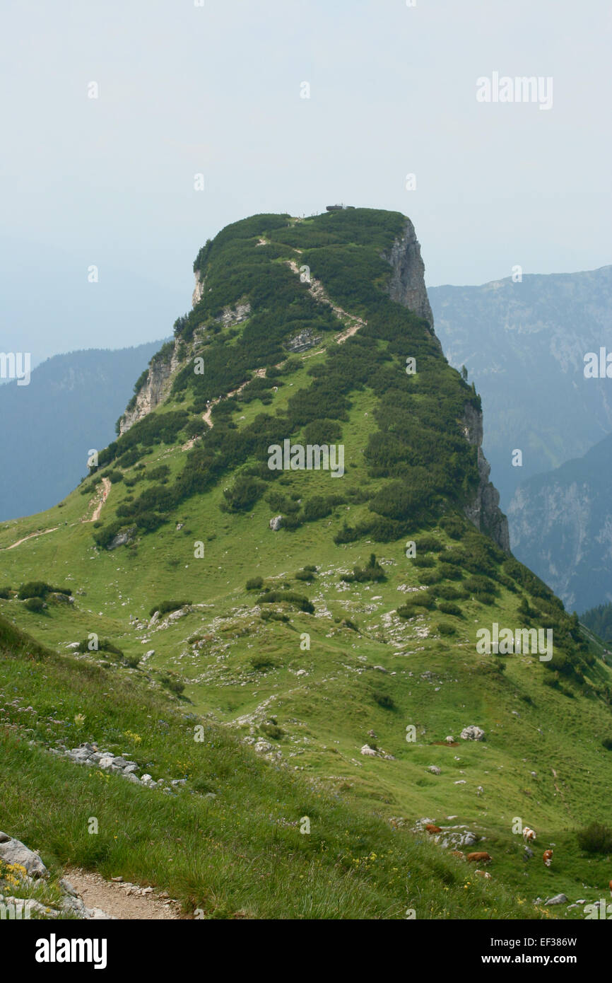 Gschoellkopf in the Rofan mountain range in Austria, offering panoramic ...