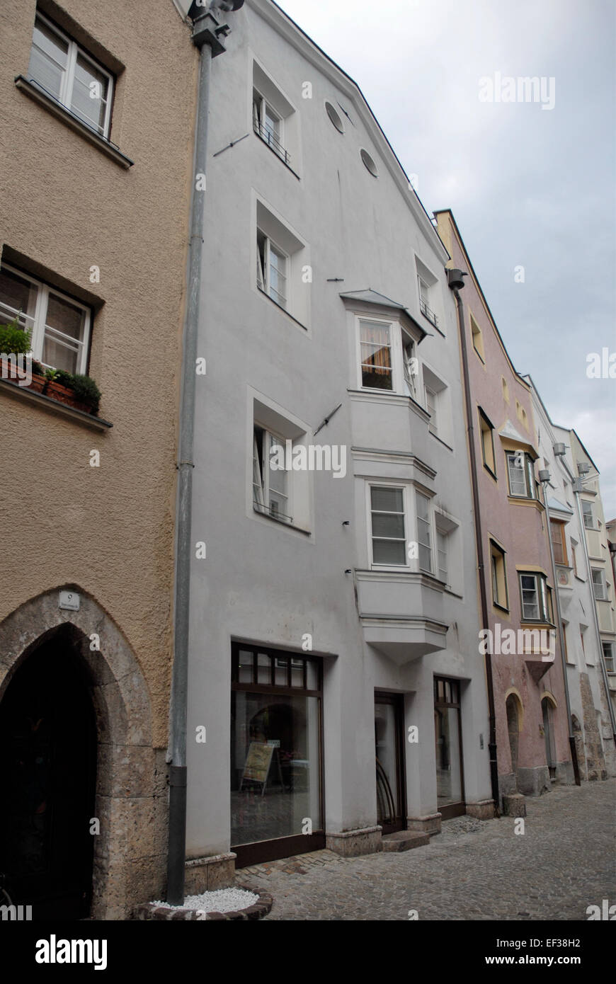 Haus Agramgasse 11 in Hall in Tirol, Austria, is a charming historical ...