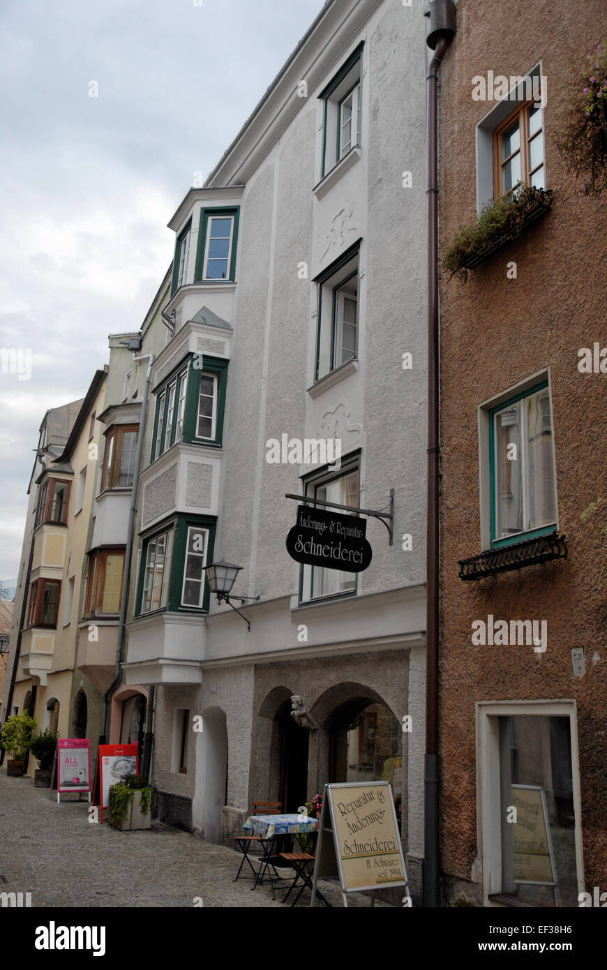 Haus Agramgasse 14 in Hall in Tirol, Austria, is a historic building ...
