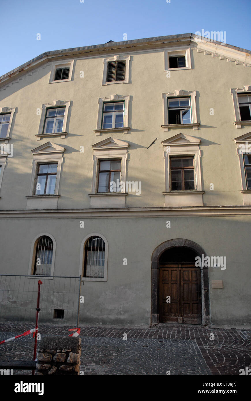Haus Eugenstraße 1 in Hall in Tirol, a well-preserved building ...