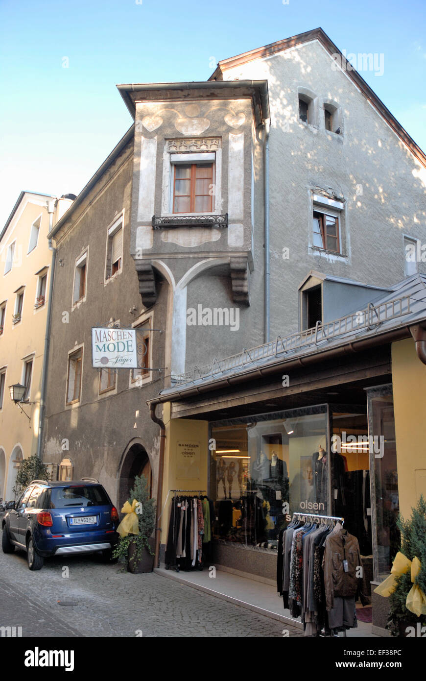 Haus Rosengasse 4 in Hall in Tirol is a historic building with ...