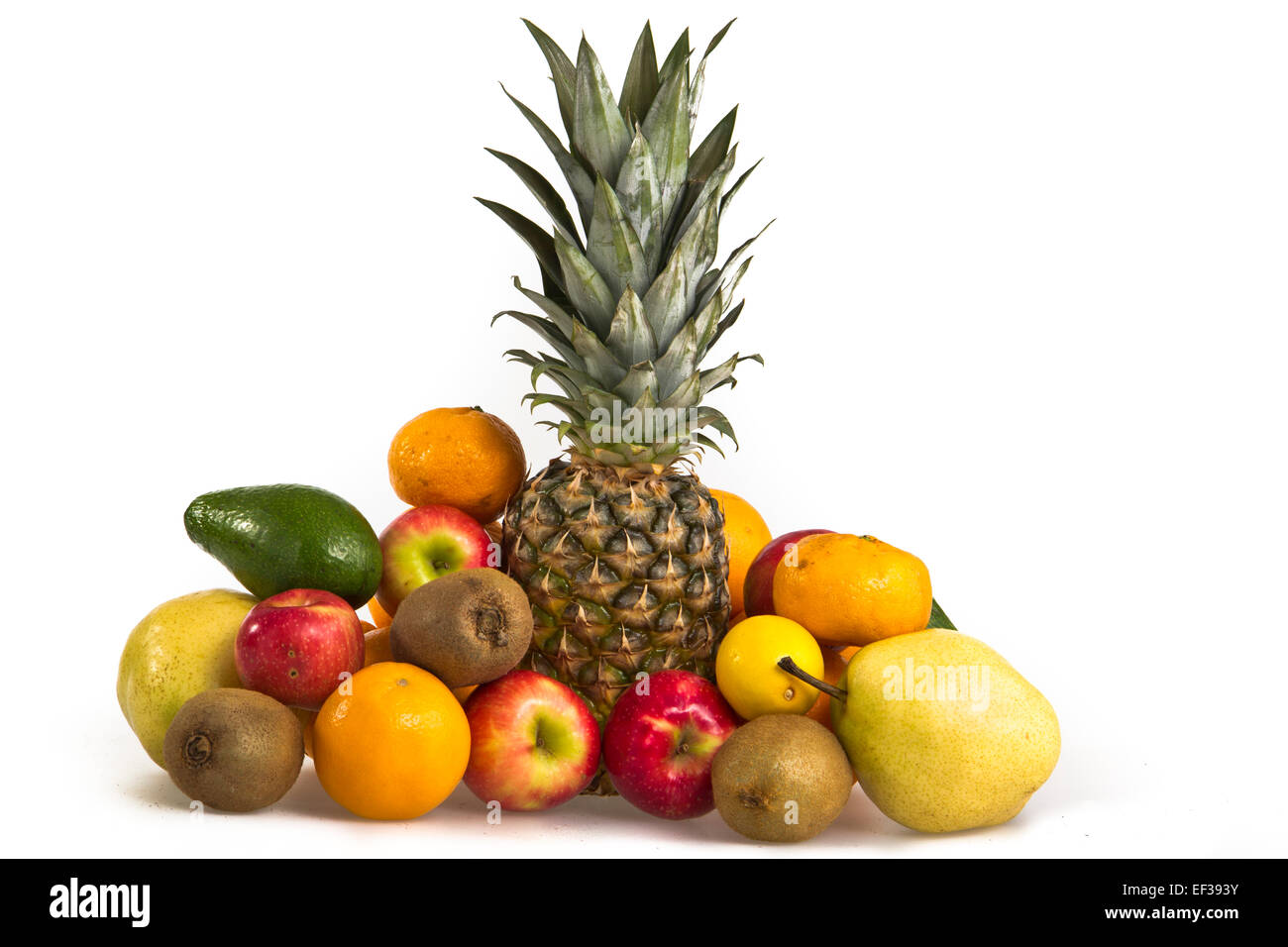 tropical fruit isolated Stock Photo - Alamy
