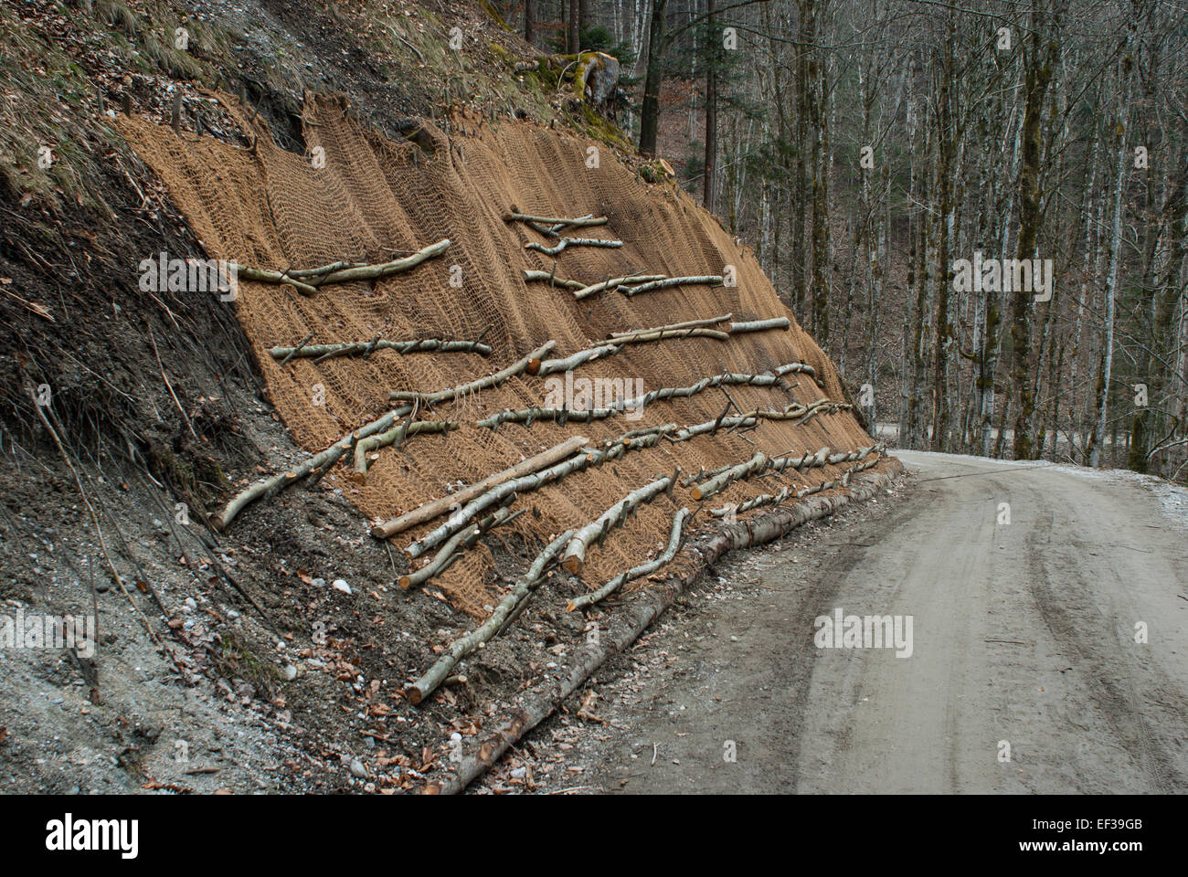 Landslide protection hi-res stock photography and images - Alamy