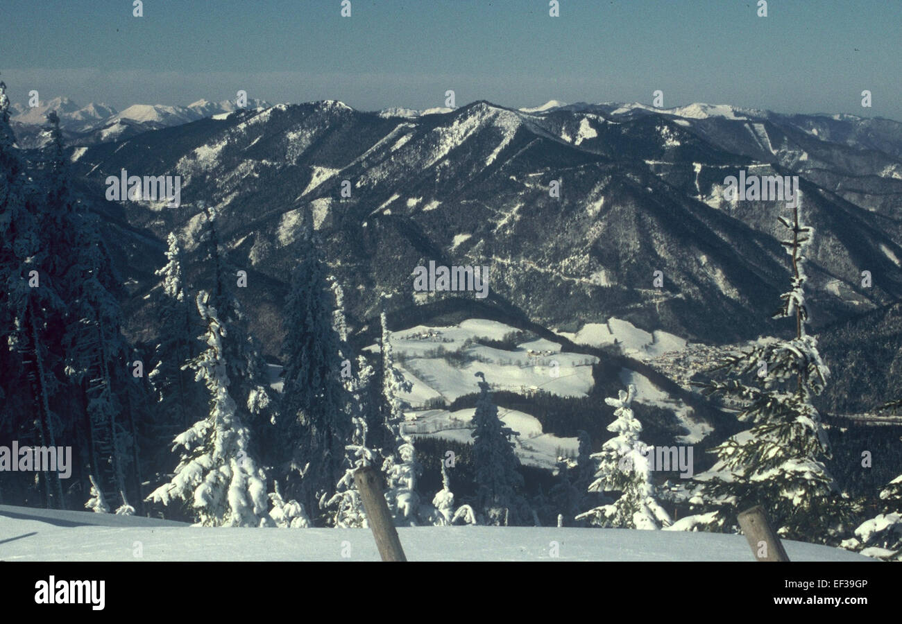 Hegerberg, a mountain peak in the Tyrolean Alps, Austria, known for its ...
