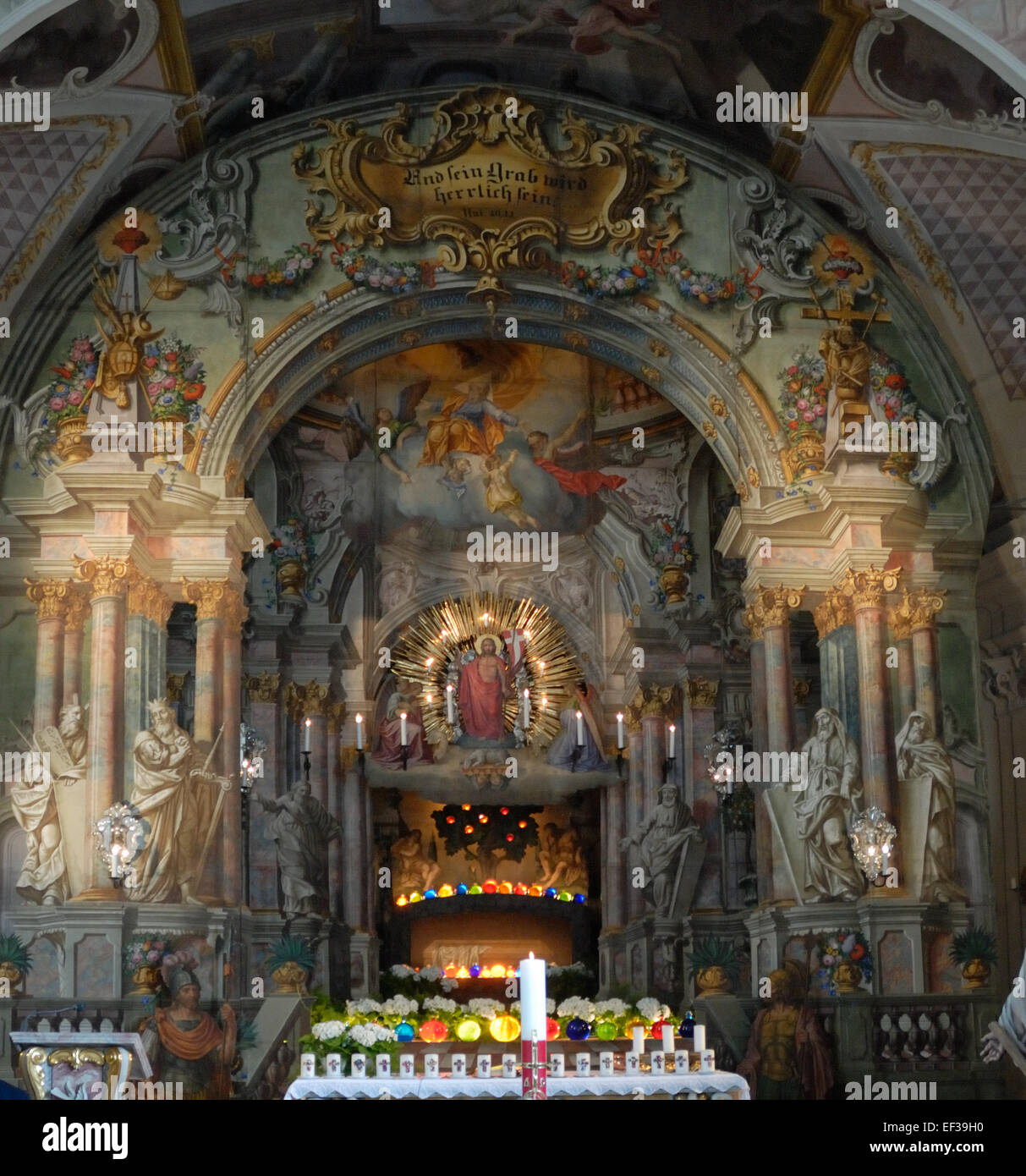 The Heiliges Grab (Holy Grave) in Patsch, Austria, an important ...
