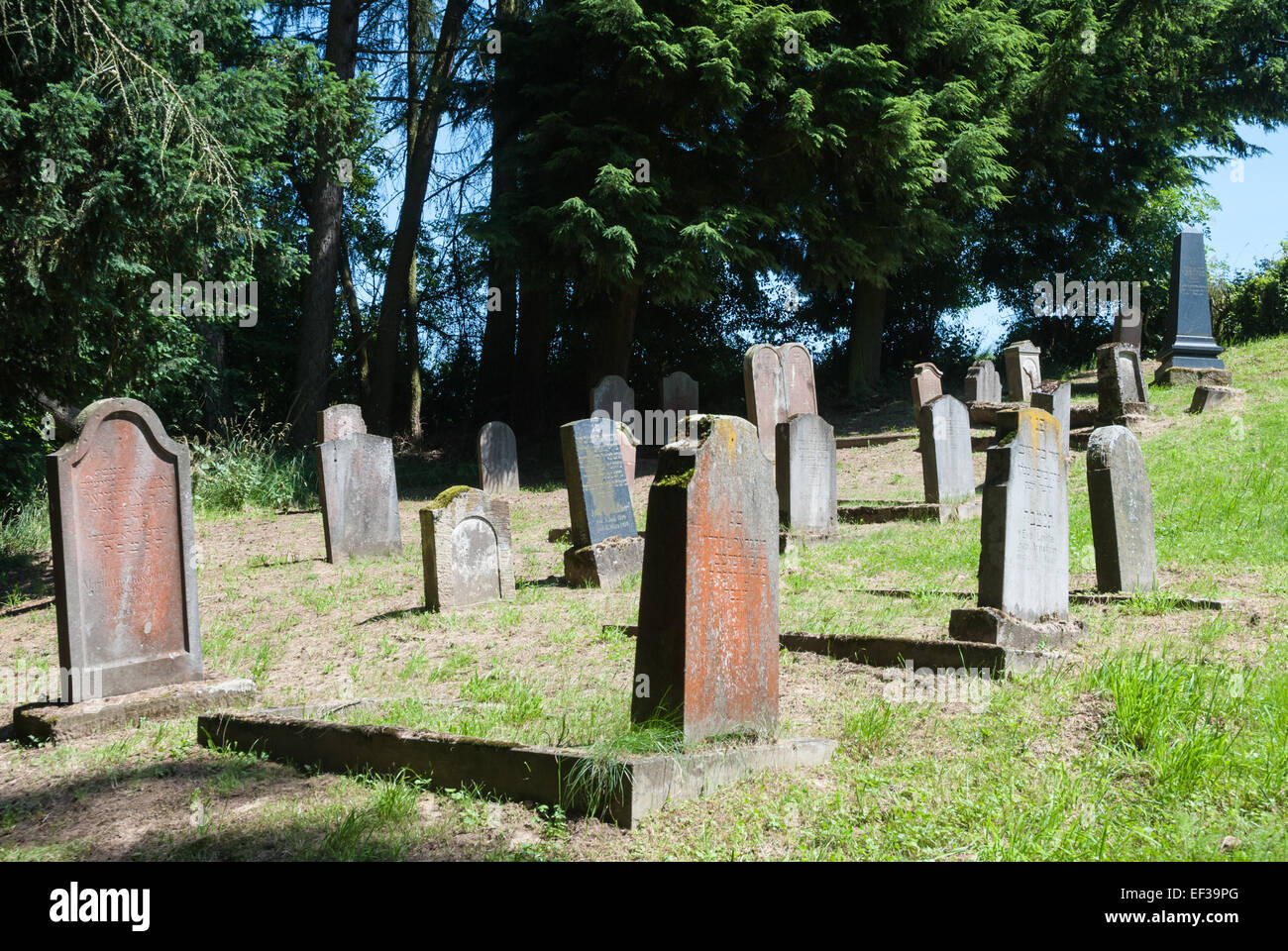 Jüdischer Friedhof Cramberg 2 Stock Photo - Alamy