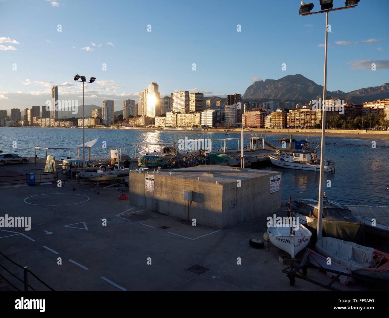 Port of benidorm hi-res stock photography and images - Alamy