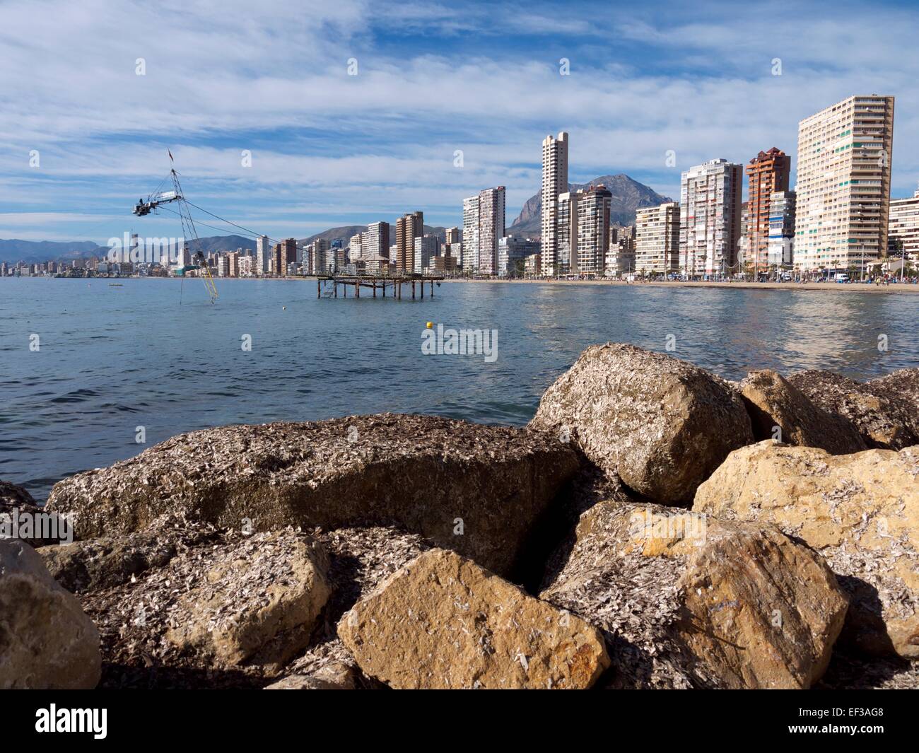 Benidorm rock hi-res stock photography and images - Alamy