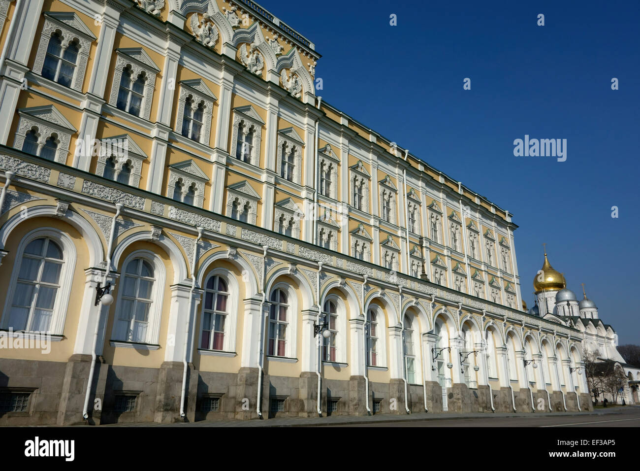 Great Kremlin Palace, Moscow, Russia Stock Photo - Alamy
