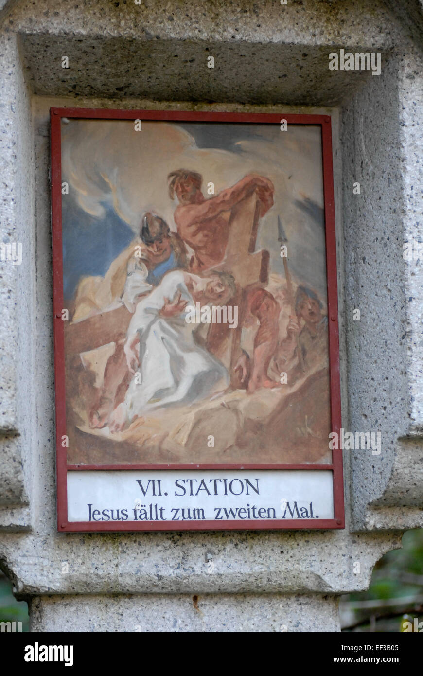 Seventh station of the cross hi-res stock photography and images - Alamy
