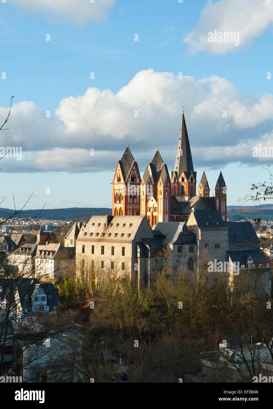 Limburg, Germany, home to both a medieval castle and a cathedral ...