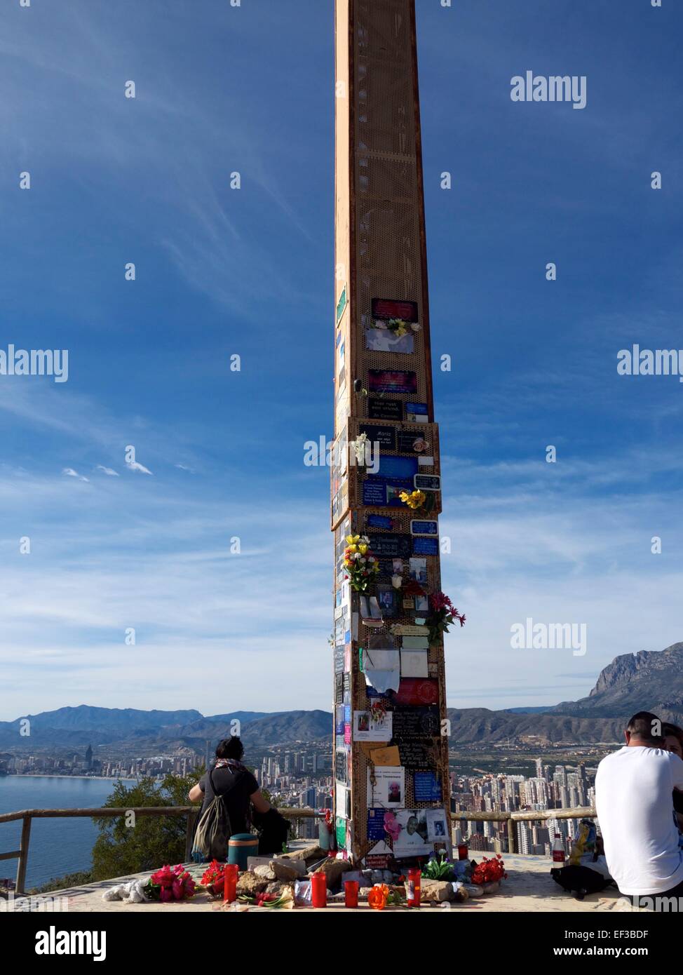 Cross benidorm hill hi-res stock photography and images - Alamy