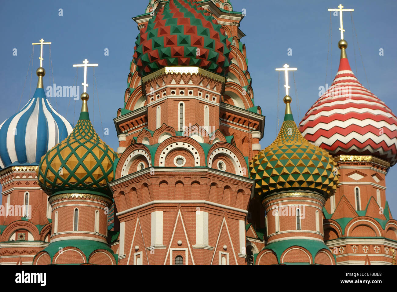 Saint basils cathedral colourful dome hi-res stock photography and ...