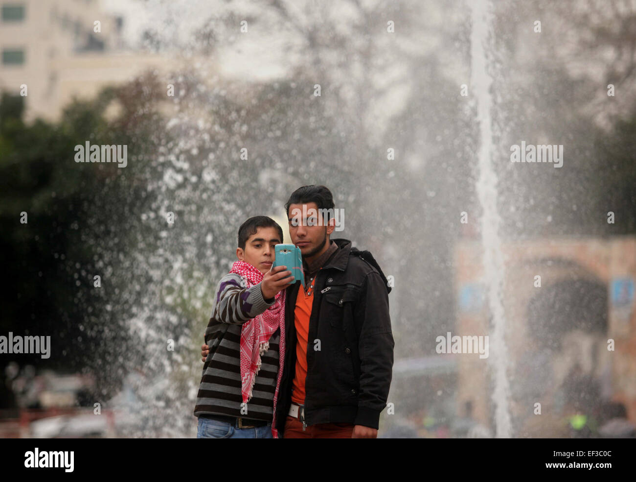 Gaza City, Gaza Strip, Palestinian Territory. 26th Jan, 2015 ...