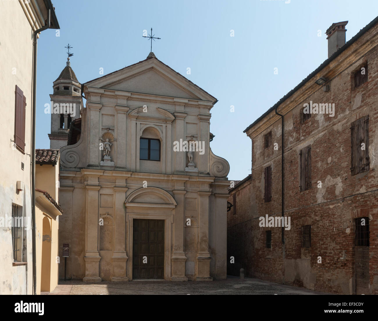 The Church of San Rocco in Sabbioneta, Italy, is a notable example of ...