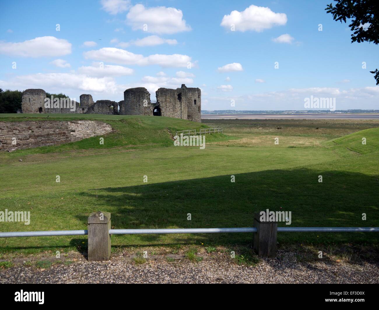Flint castle ruins as featured in Shakespeare's Richard II Stock Photo ...