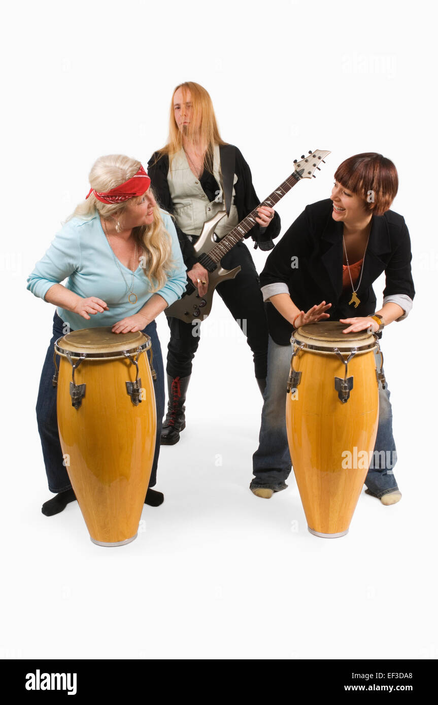 Guitars and drums Cut Out Stock Images & Pictures - Alamy