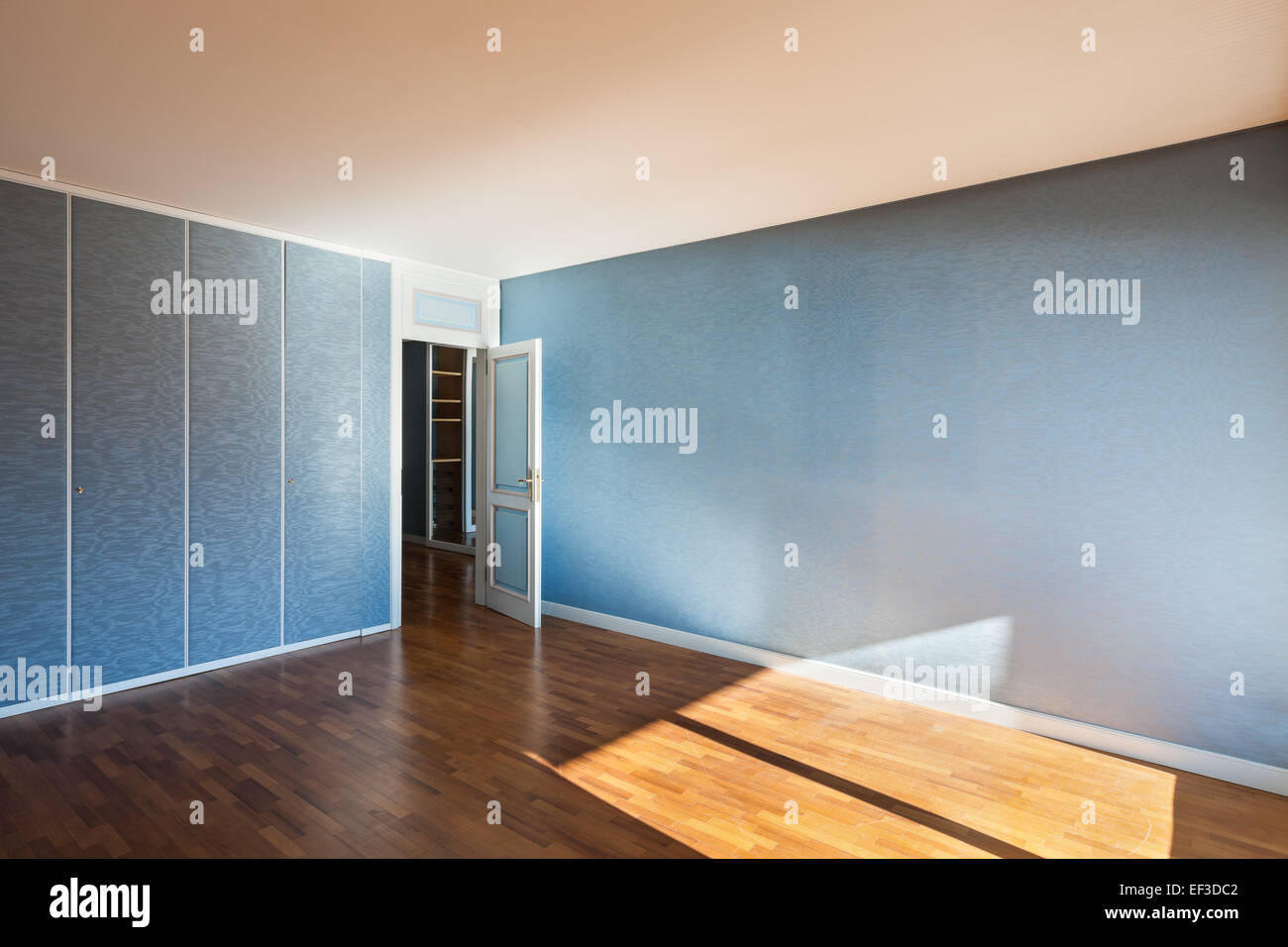 Interior, apartment empty in style classic, large room Stock Photo - Alamy