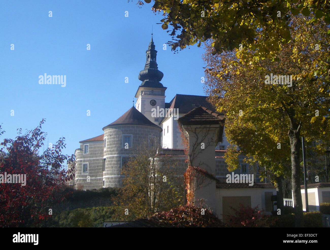 Schloss Weinberg, a historic castle located in Austria, offers a ...