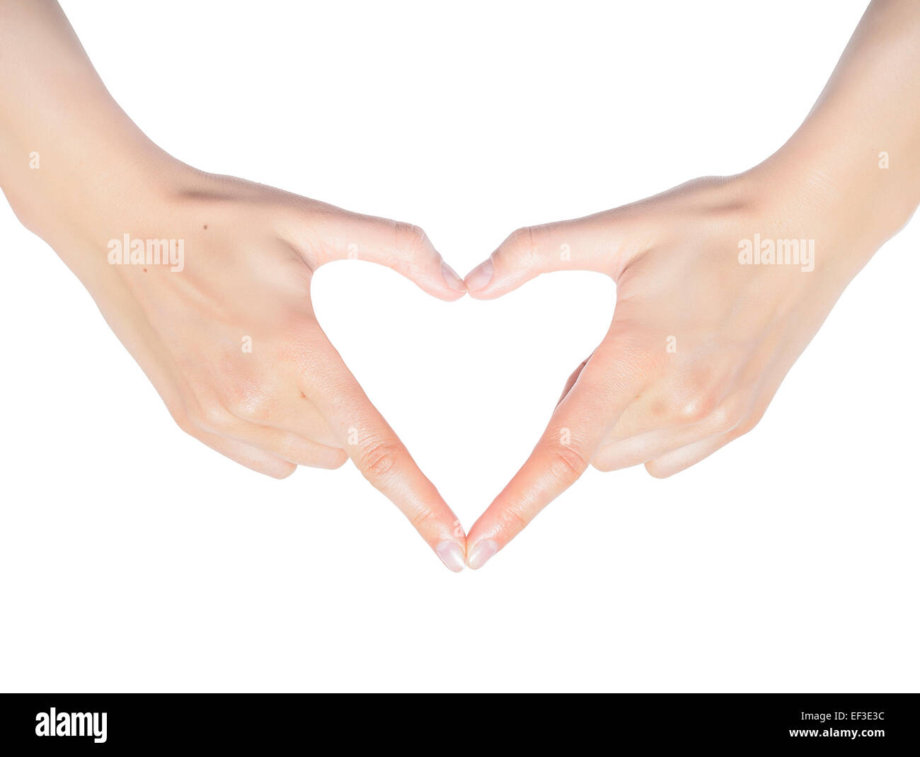 Heart hand shape hi-res stock photography and images - Alamy