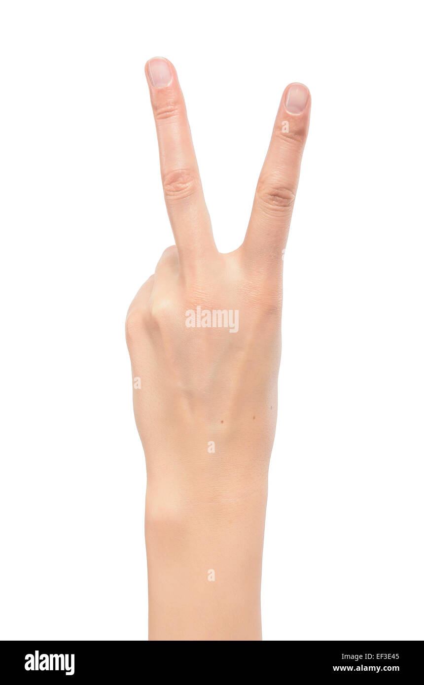 Hand count woman hi-res stock photography and images - Alamy