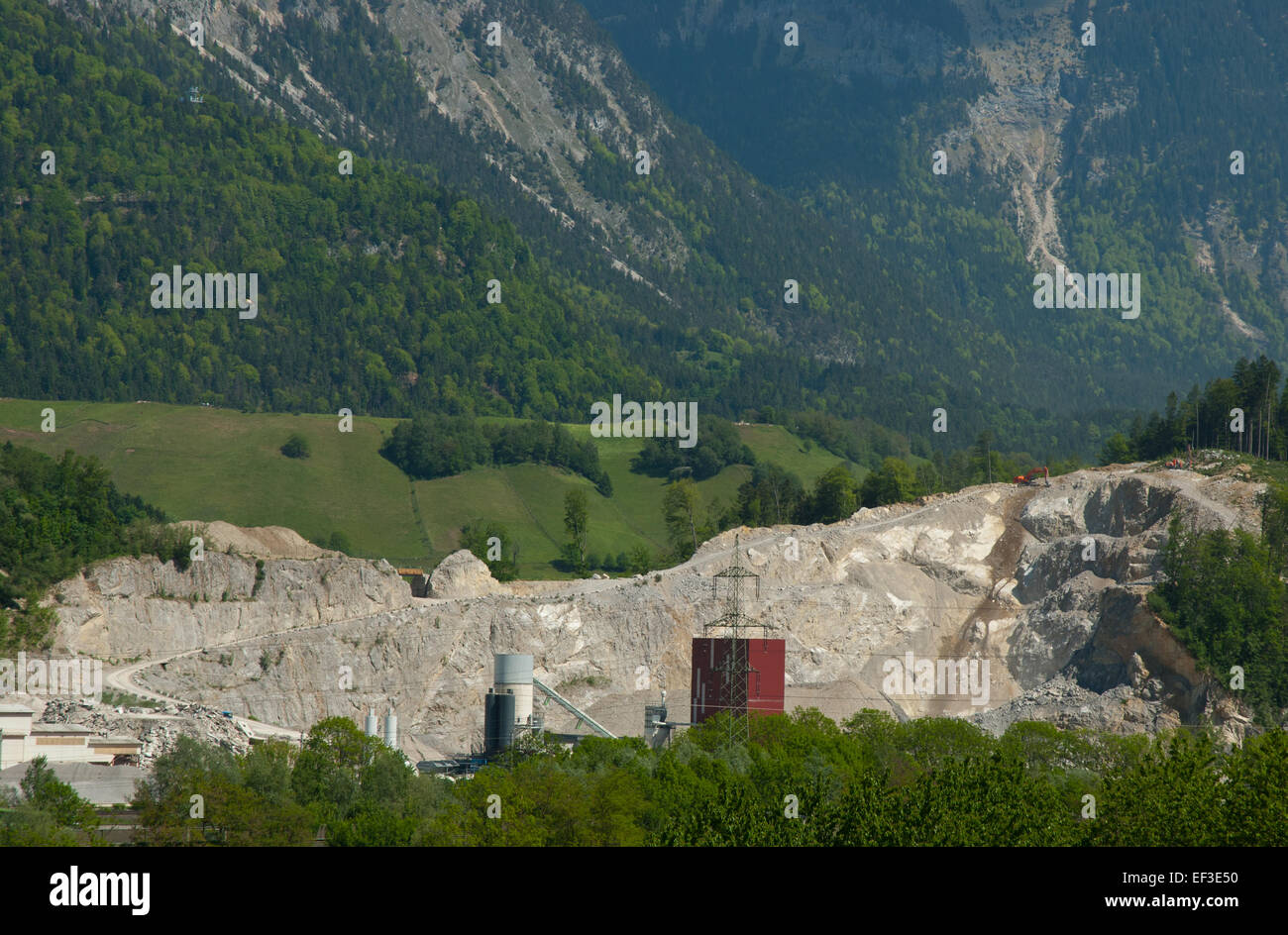 The *Steinbruch Gubert* is a historical quarry located in Jenbach ...