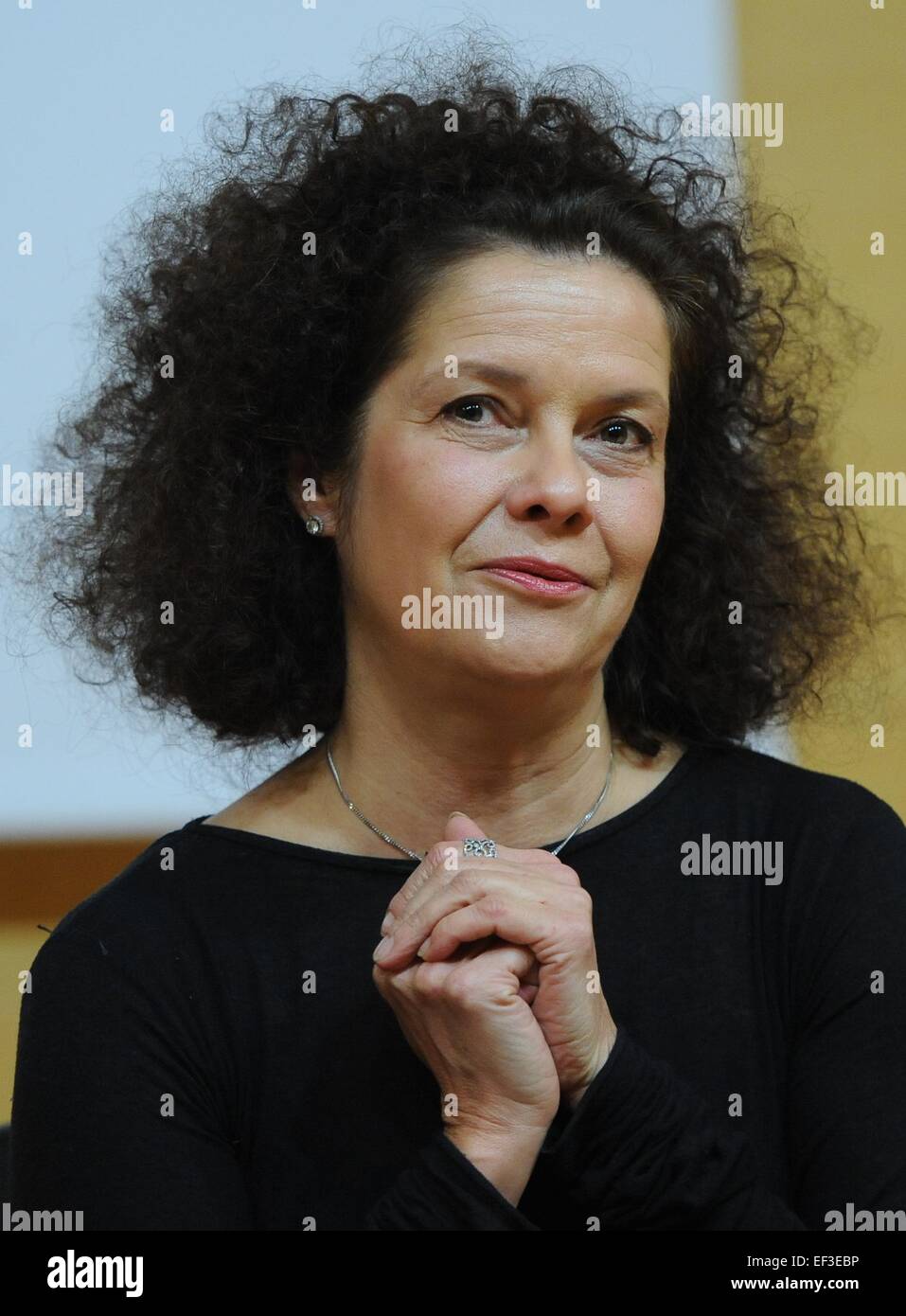 Berlin, Germany. 26th Jan, 2015. Austrian chamber music singer Angelika ...