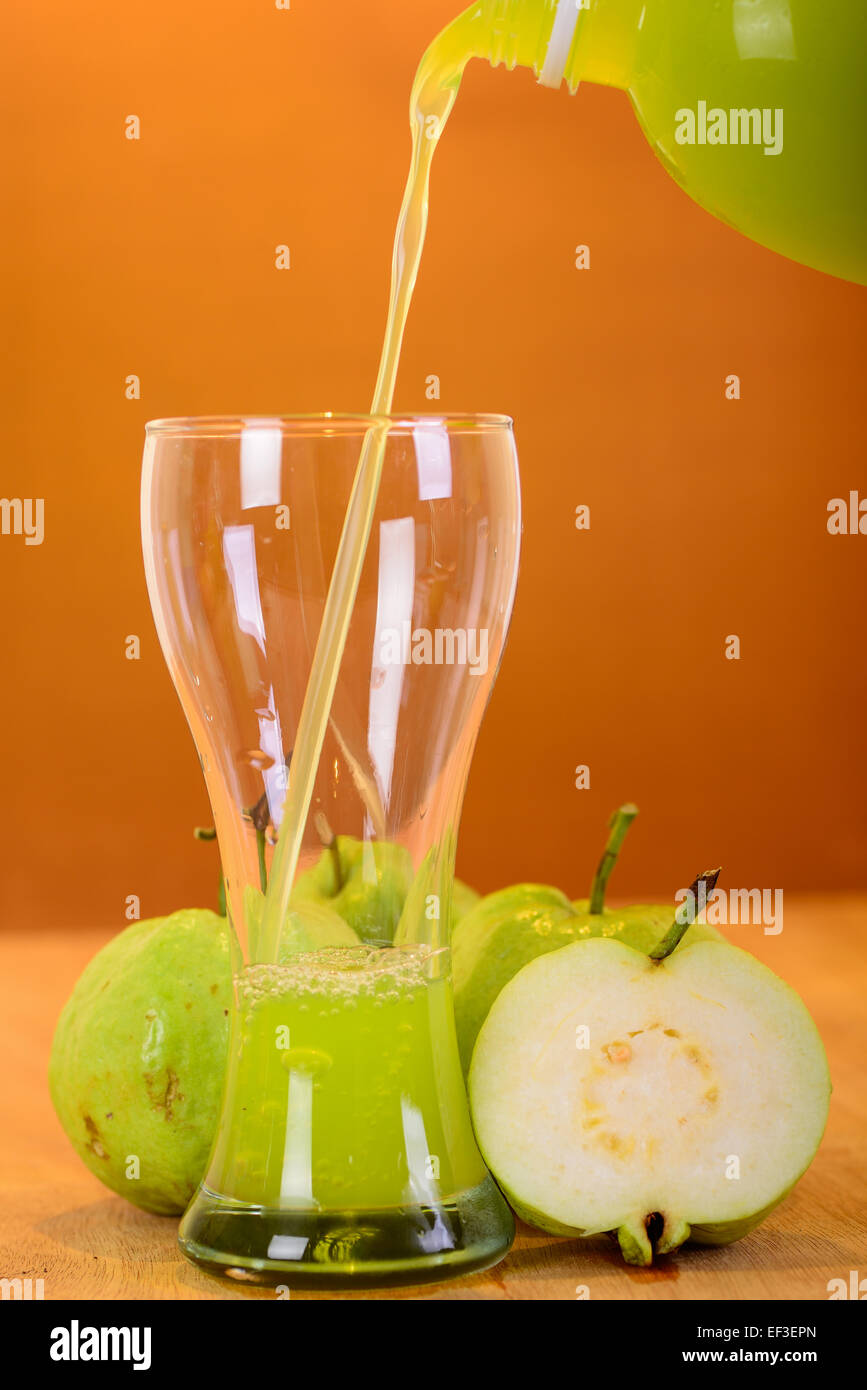 fresh guava juice Stock Photo - Alamy