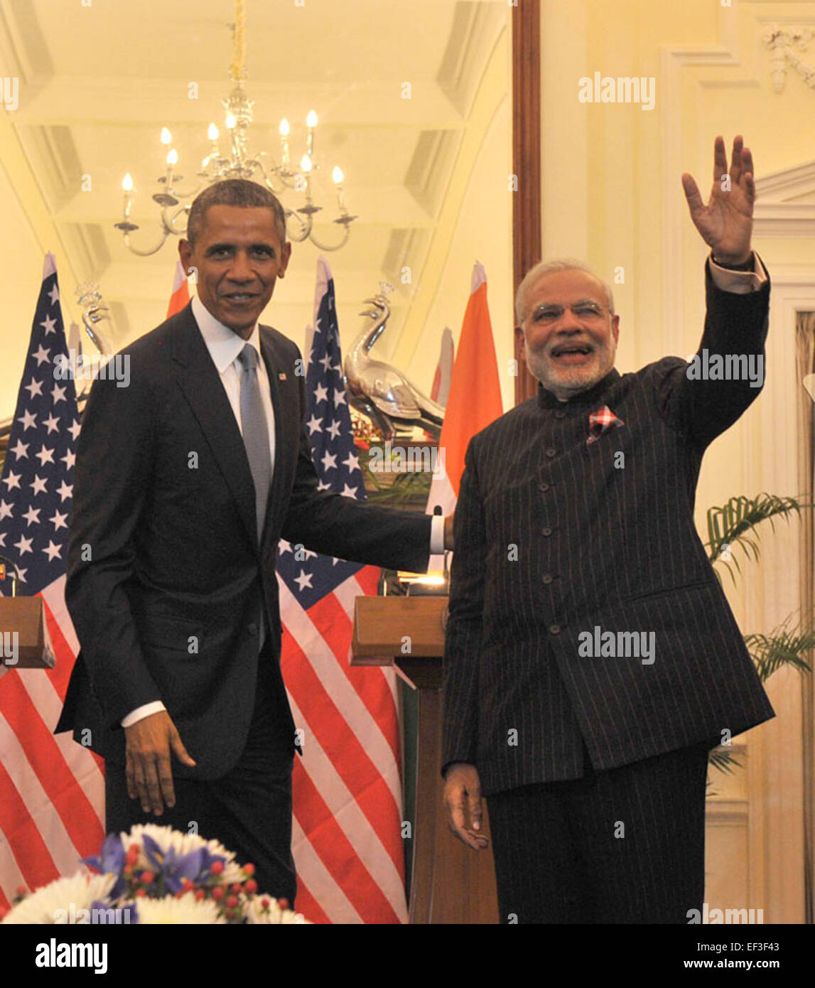 The Prime Minister, Shri Narendra Modi with the US President, Mr ...