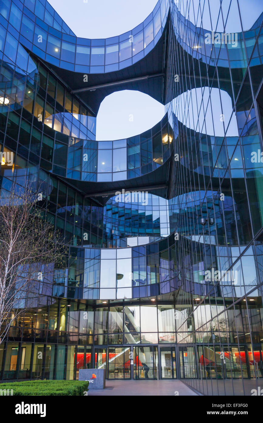 England, London, Southwark, 7 More London Office Complex, PWC (Price ...