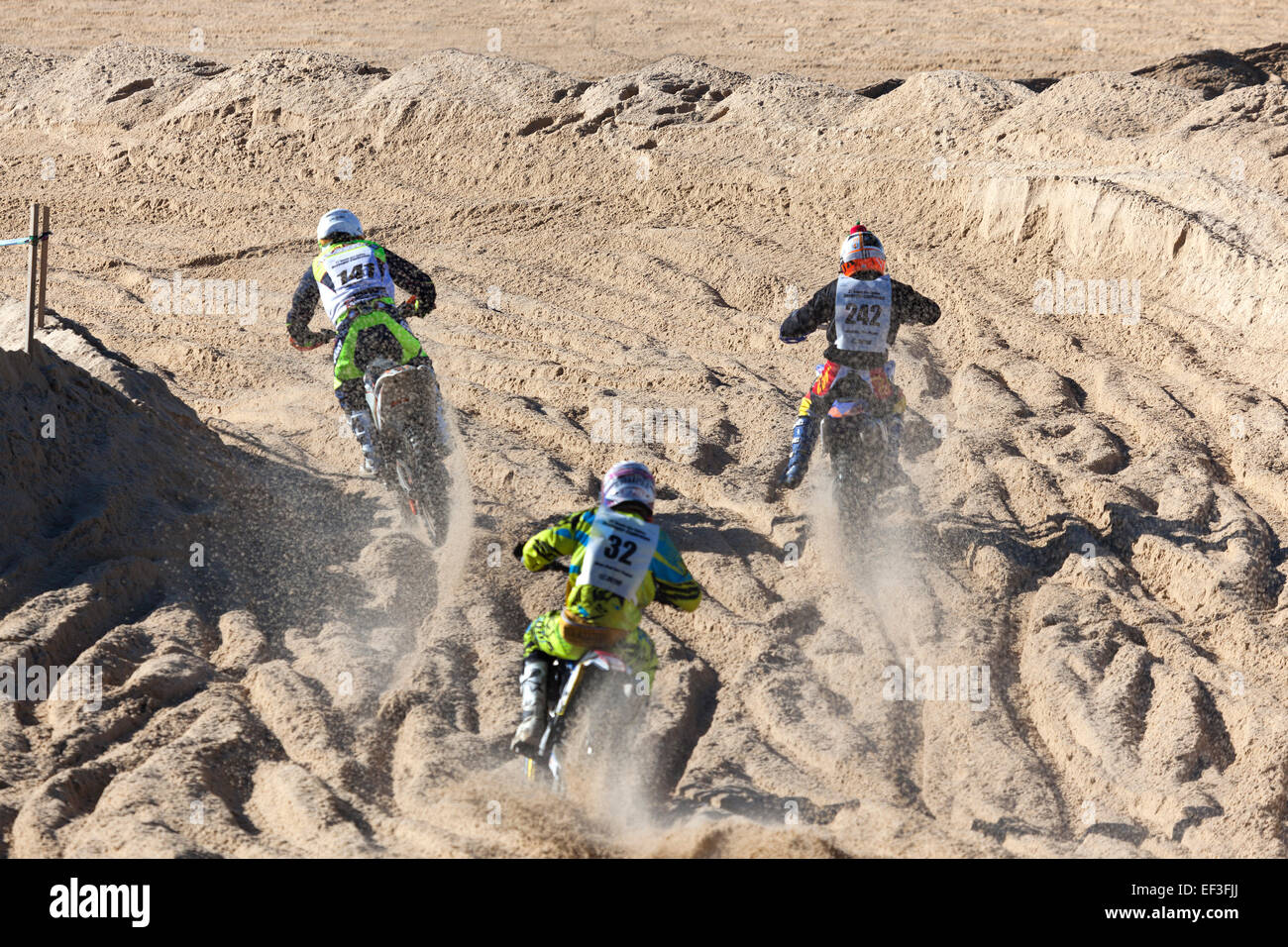 The Hossegor's 'round dance of the sands' (France). This racing ...
