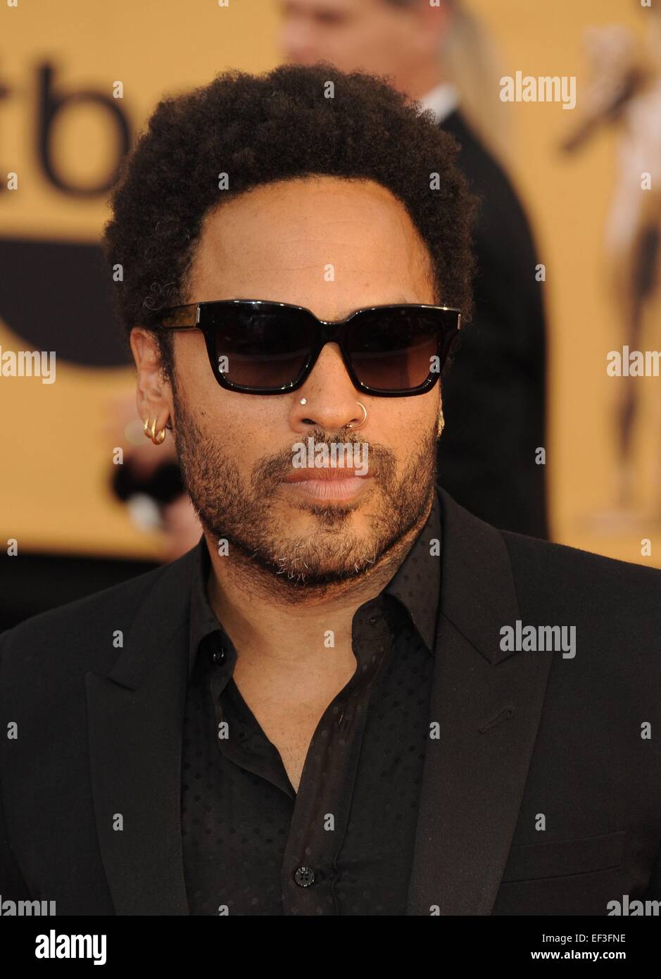 Los Angeles, CA, USA. 25th Jan, 2015. Lenny Kravitz at arrivals for ...