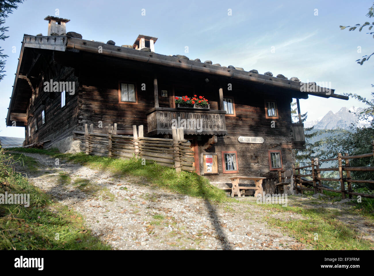 The *Weerberg Rablhaus* is a traditional architectural structure ...