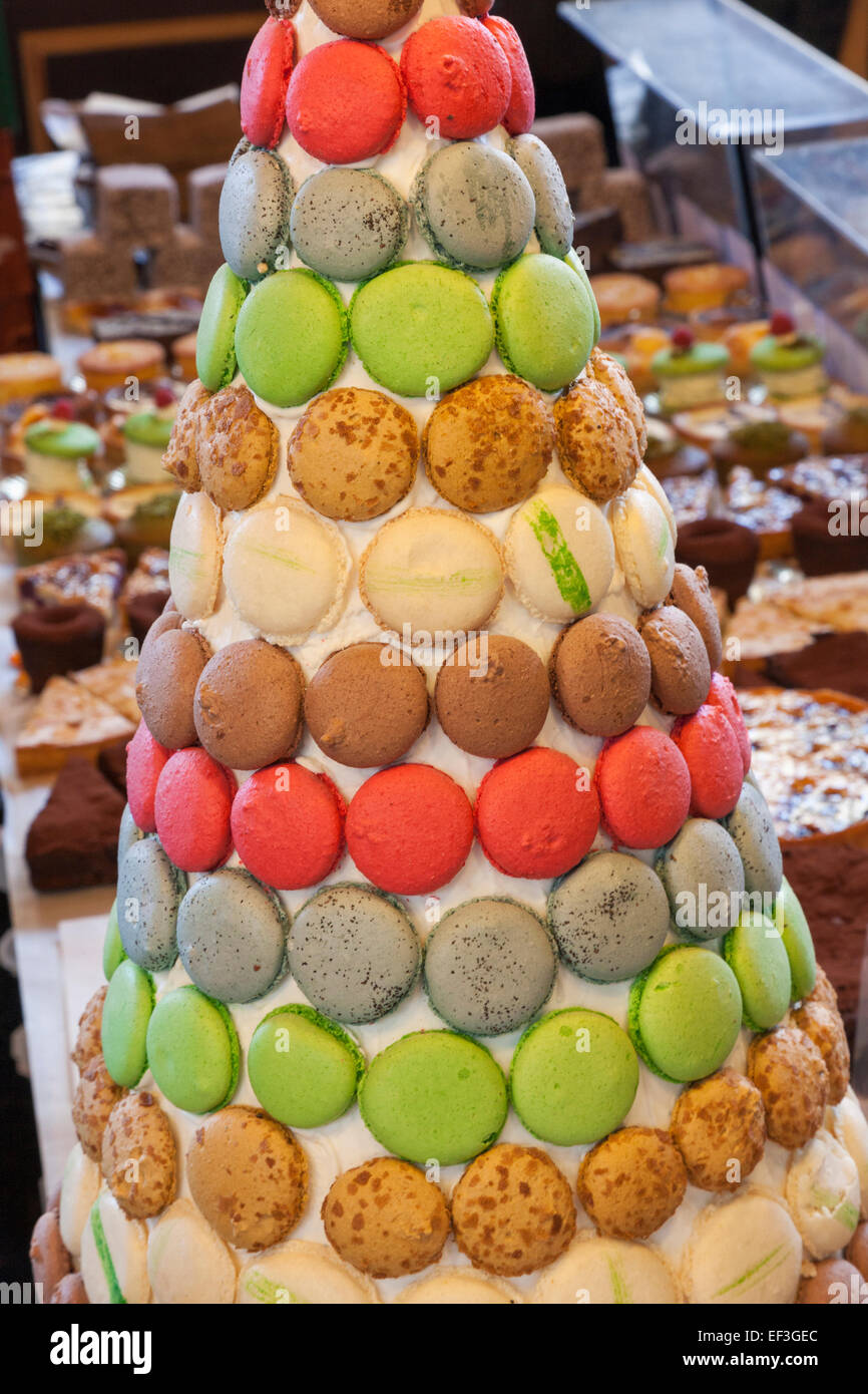 Macaroon Stall High Resolution Stock Photography and Images - Alamy
