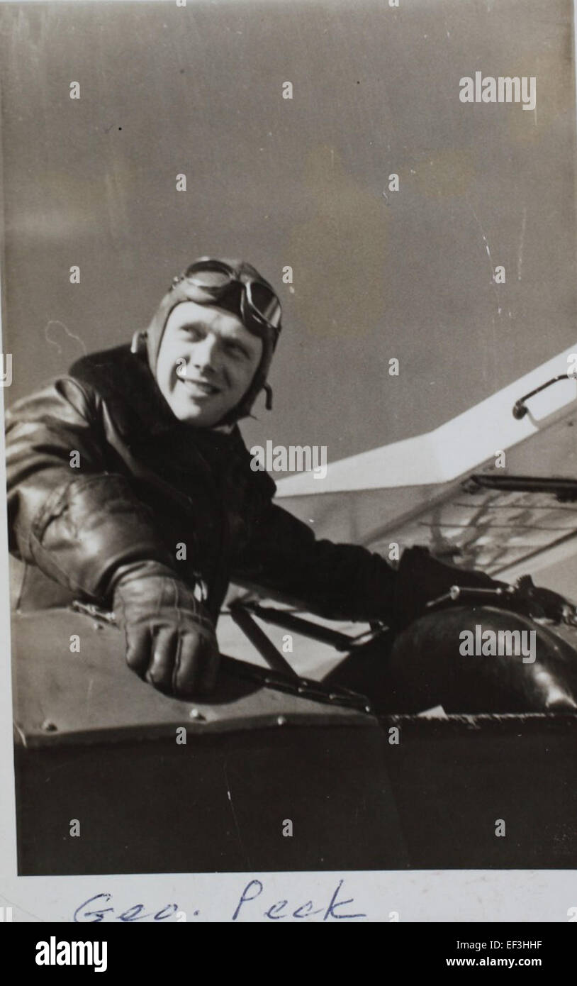 This photo from the George Peck Collection showcases a critical moment ...