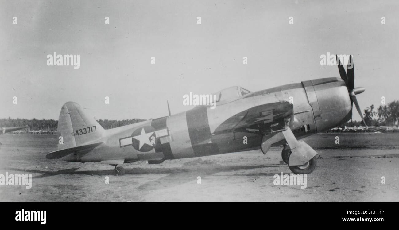 Republic P-47D Thunderbolt P-47D-30-RA, 44-33717 Under wing zero-length ...
