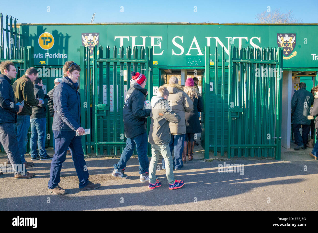 Northampton saints rugby ground hi-res stock photography and images - Alamy