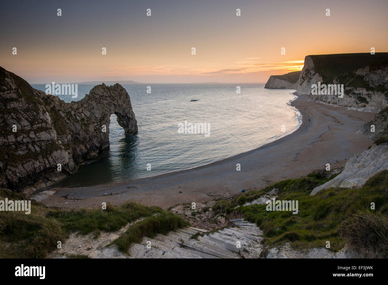 A view of Durdle Door Stock Photo - Alamy