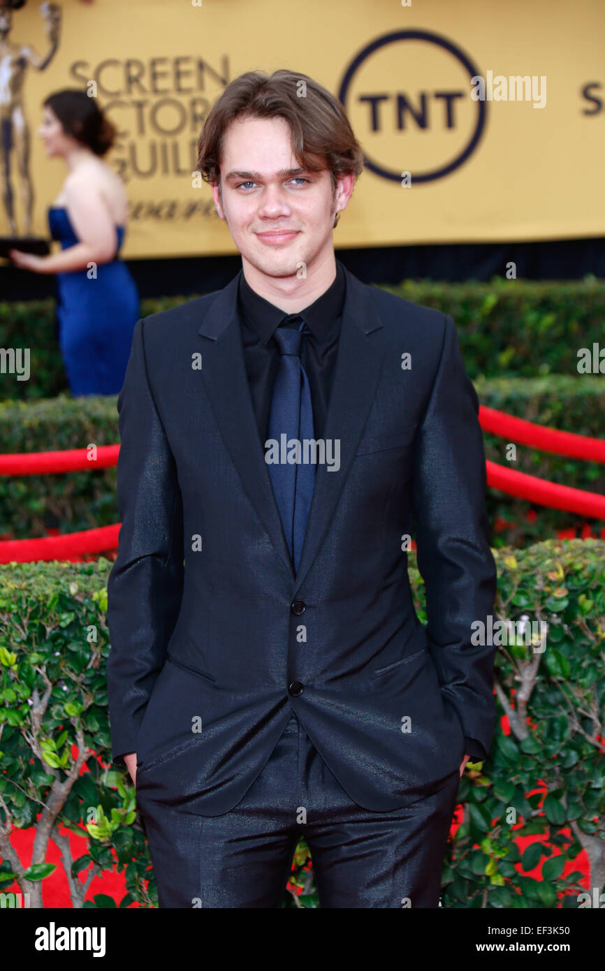 Ellar Coltrane arrives at the 21st annual Screen Actors Guild Awards ...
