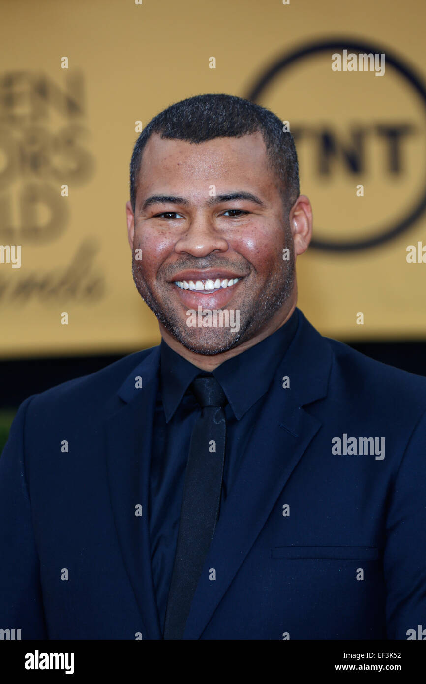 Jordan Peele arrives at the 21st annual Screen Actors Guild Awards ...