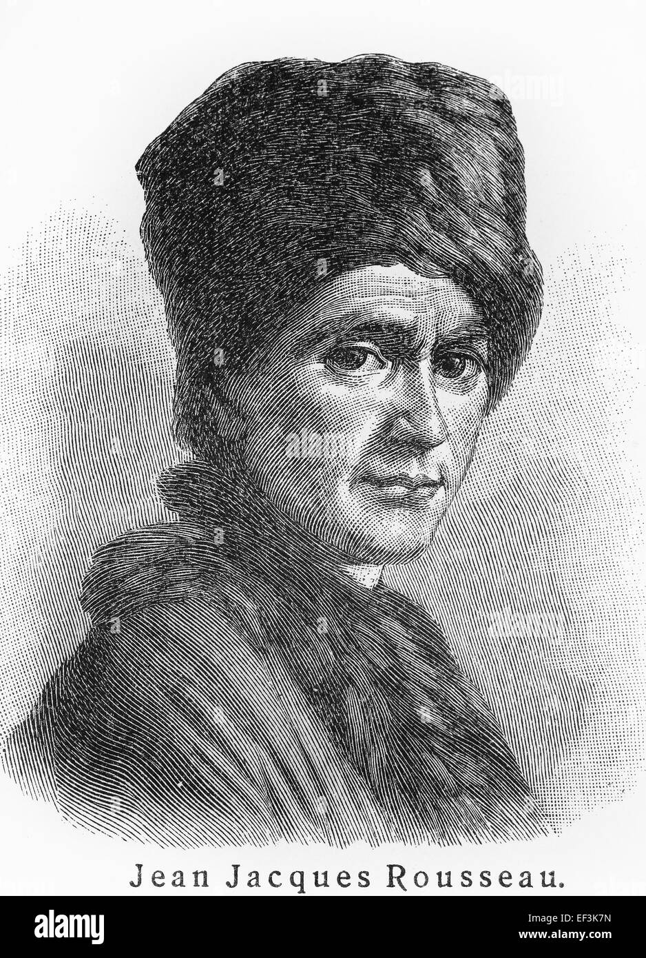 Jean Jacques Rousseau Stock Photo - Alamy