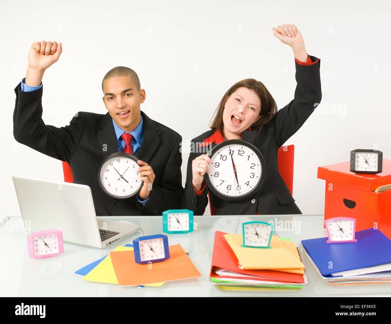 Group portraits female colleagues office hi-res stock photography and ...
