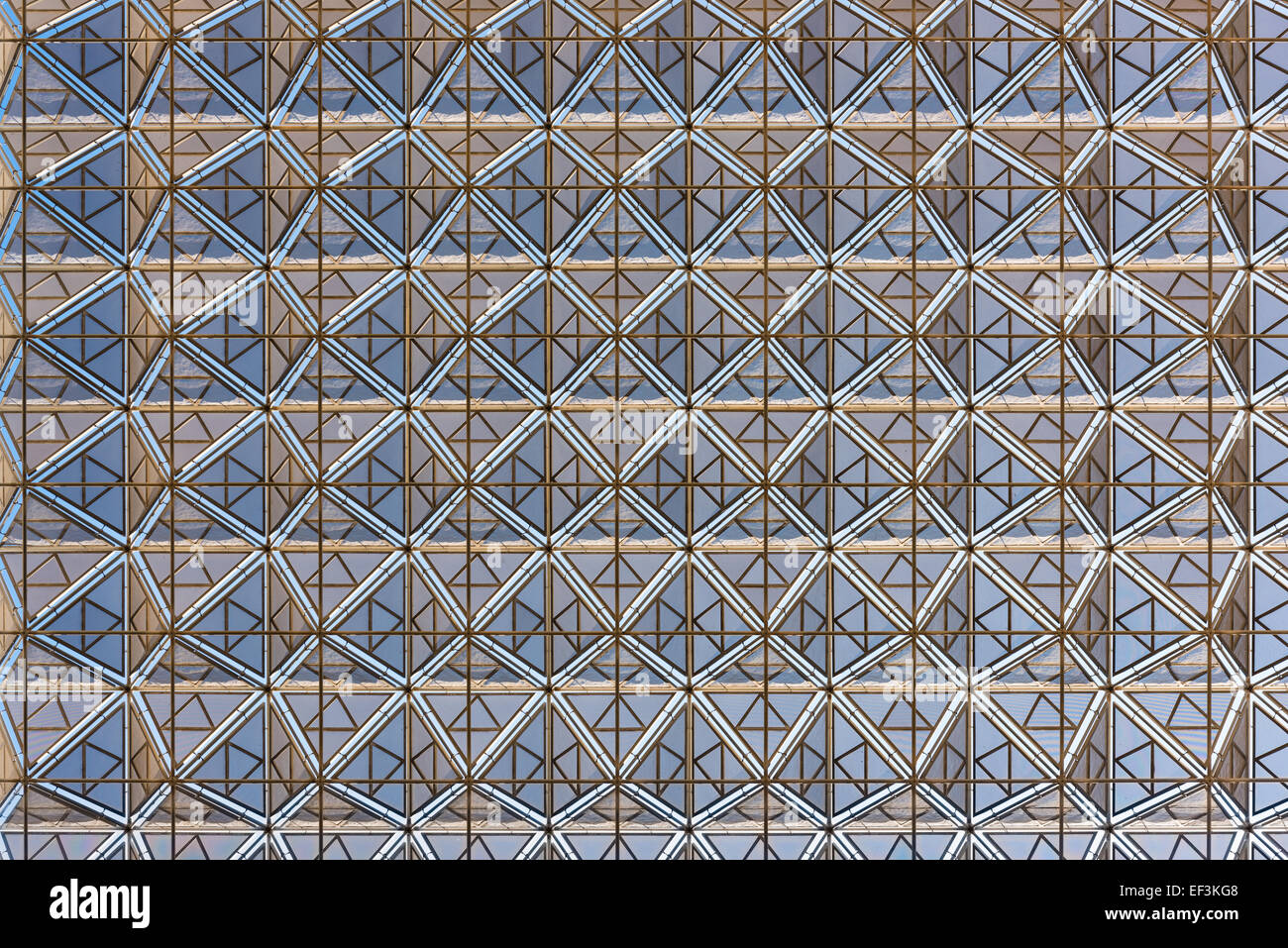 Modern building roof geometric design background. Horizontal shot Stock ...