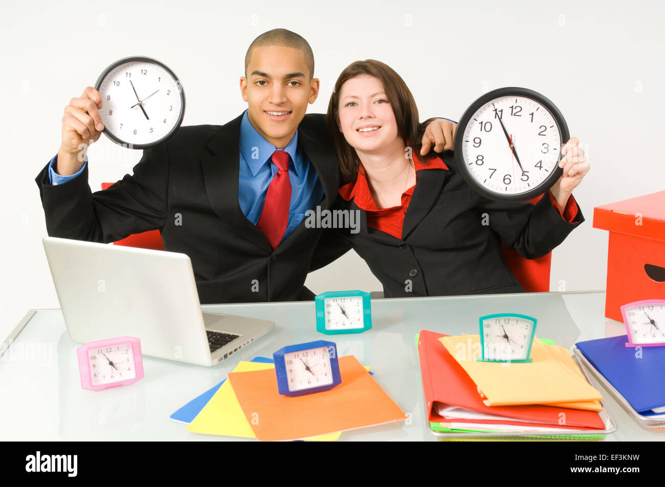 Group portraits female colleagues office hi-res stock photography and ...