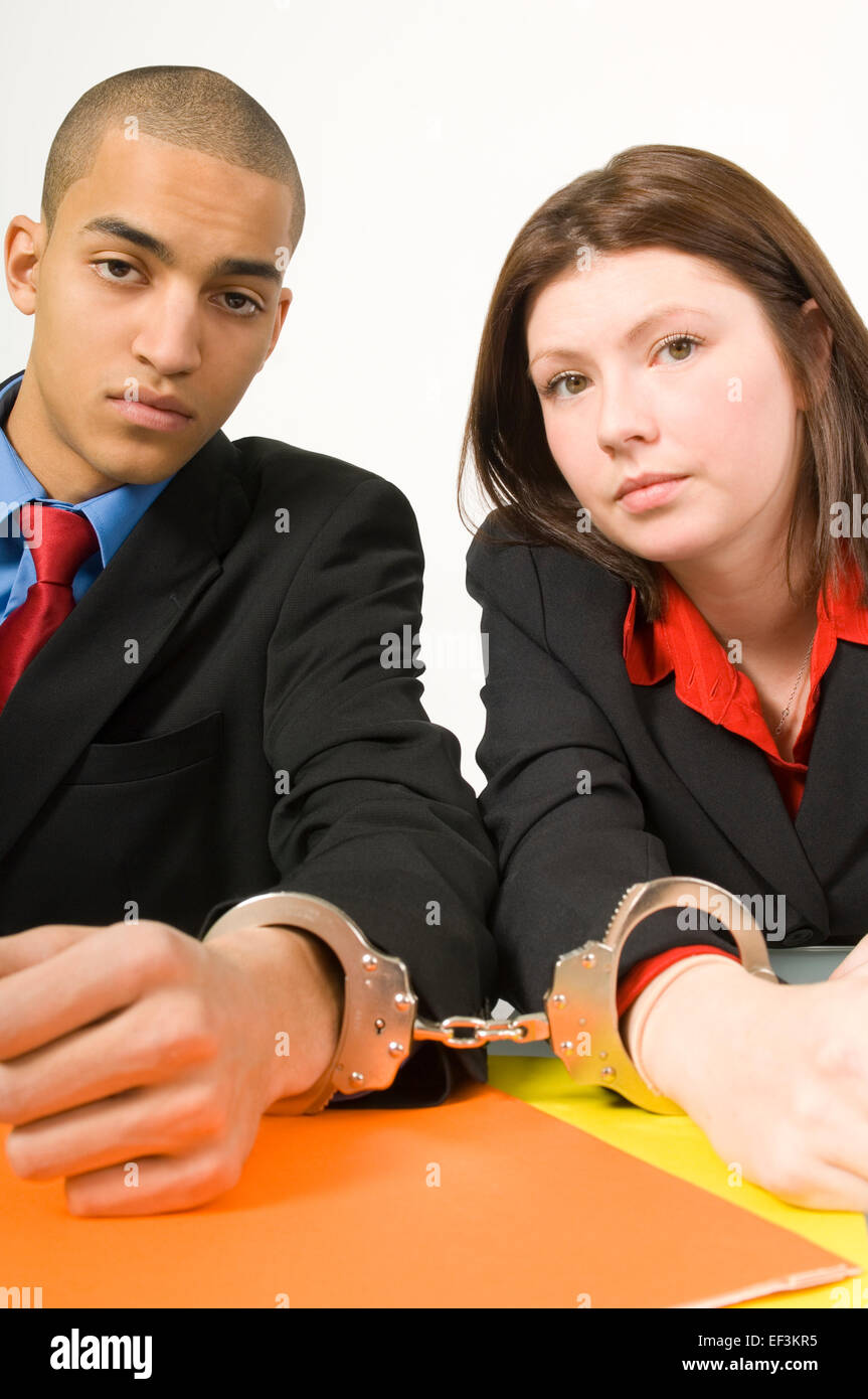 Colleagues handcuffed together hi-res stock photography and images - Alamy Colleagues handcuffed together hi-res stock photography and images - Alamy