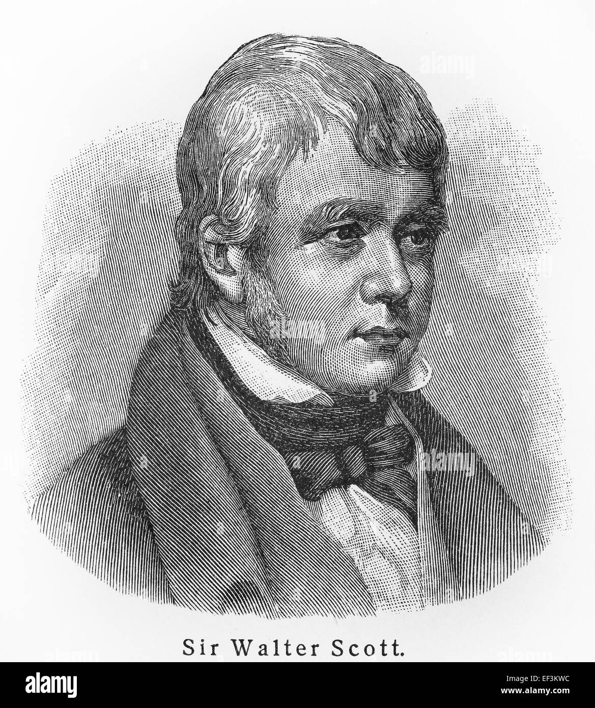 Sir walter scott portrait hi-res stock photography and images - Alamy