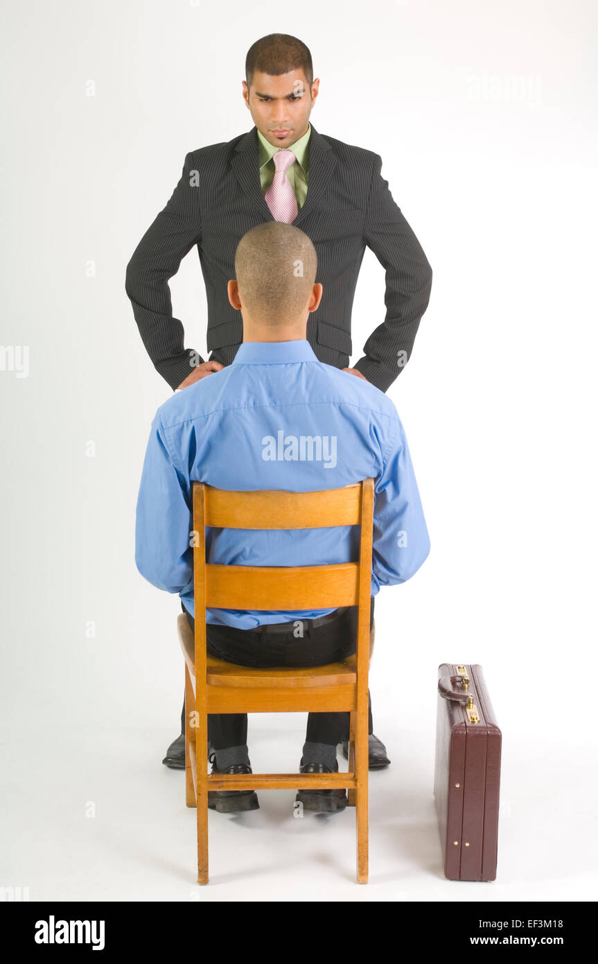 Man being disciplined at work hi-res stock photography and images - Alamy