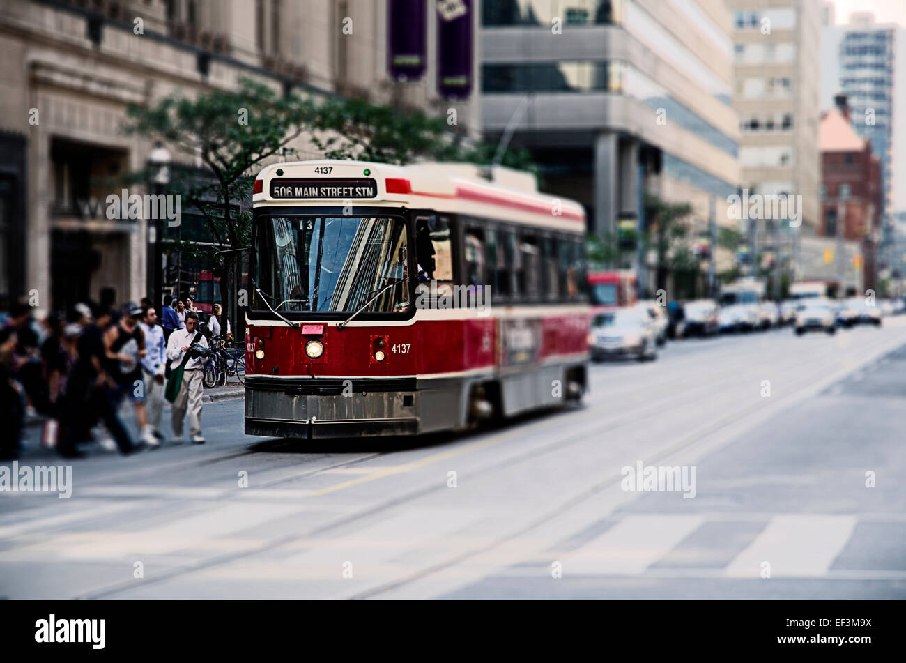 Cable Car in Toronto Stock Photo - Alamy