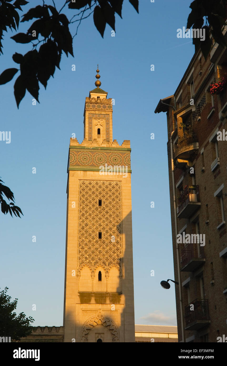 The Grand Mosque of Paris, France Stock Photo - Alamy